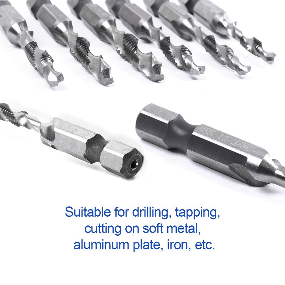 Spiral Flute Hss Combination Countersink Screw Tap... – Grandado