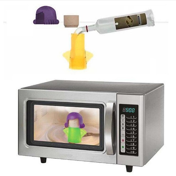 Angry Mom Microwave Cleaner Easily Cleans Oven Ste... – Vicedeal