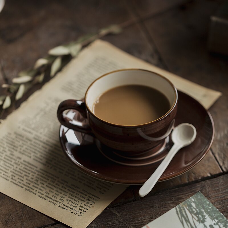 Japanese Vintage Cup Simple Handmade Ceramic Eco F... – Grandado