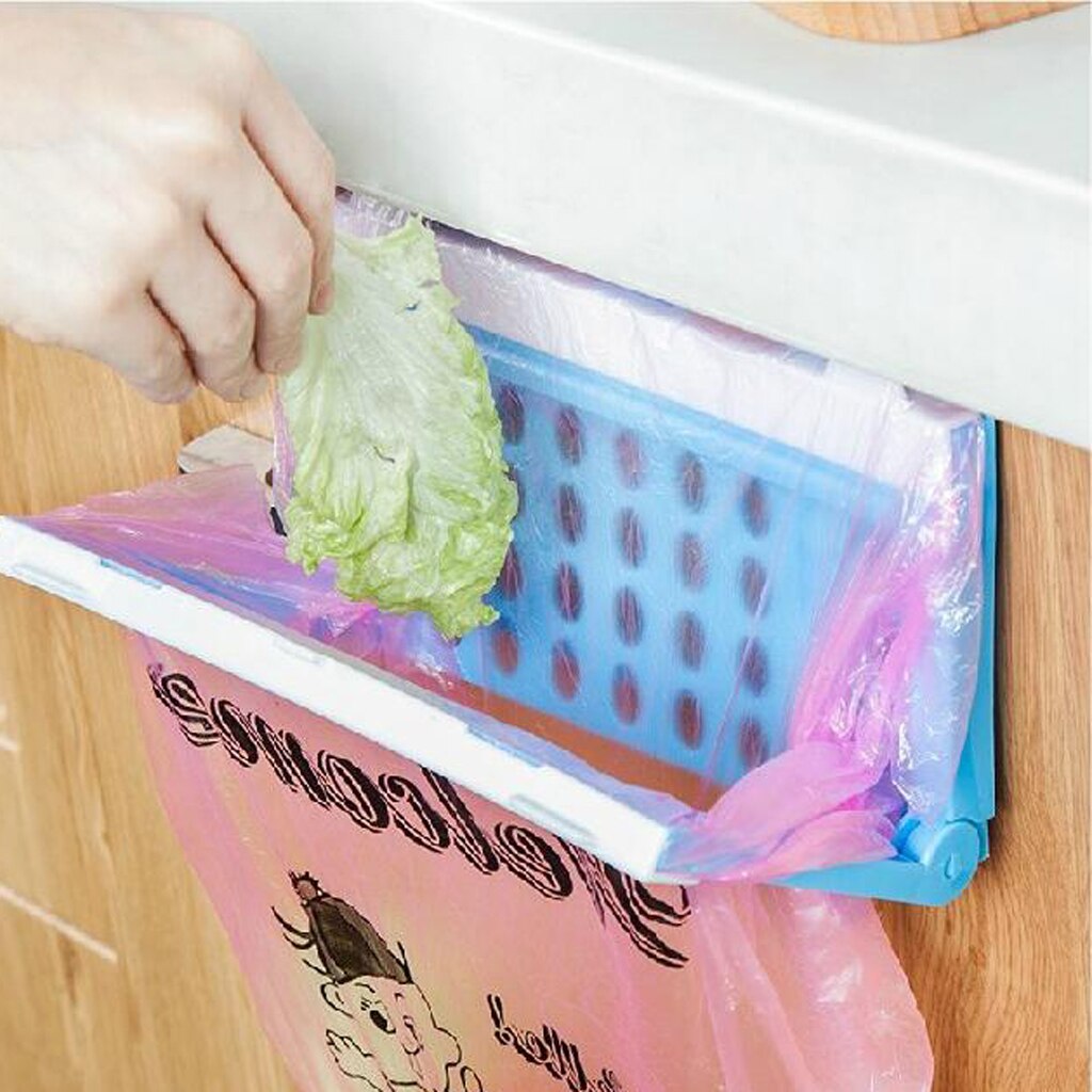 Plastic Trash Rack Portable Hanging Organizer Tras... – Grandado