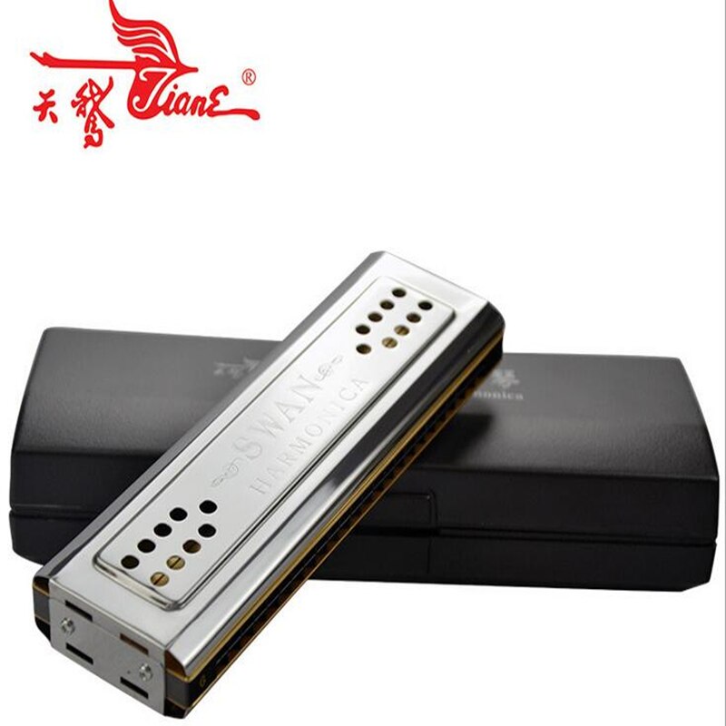 Swan 24 Holes Both Sides Harmonica C & G key M... – Grandado
