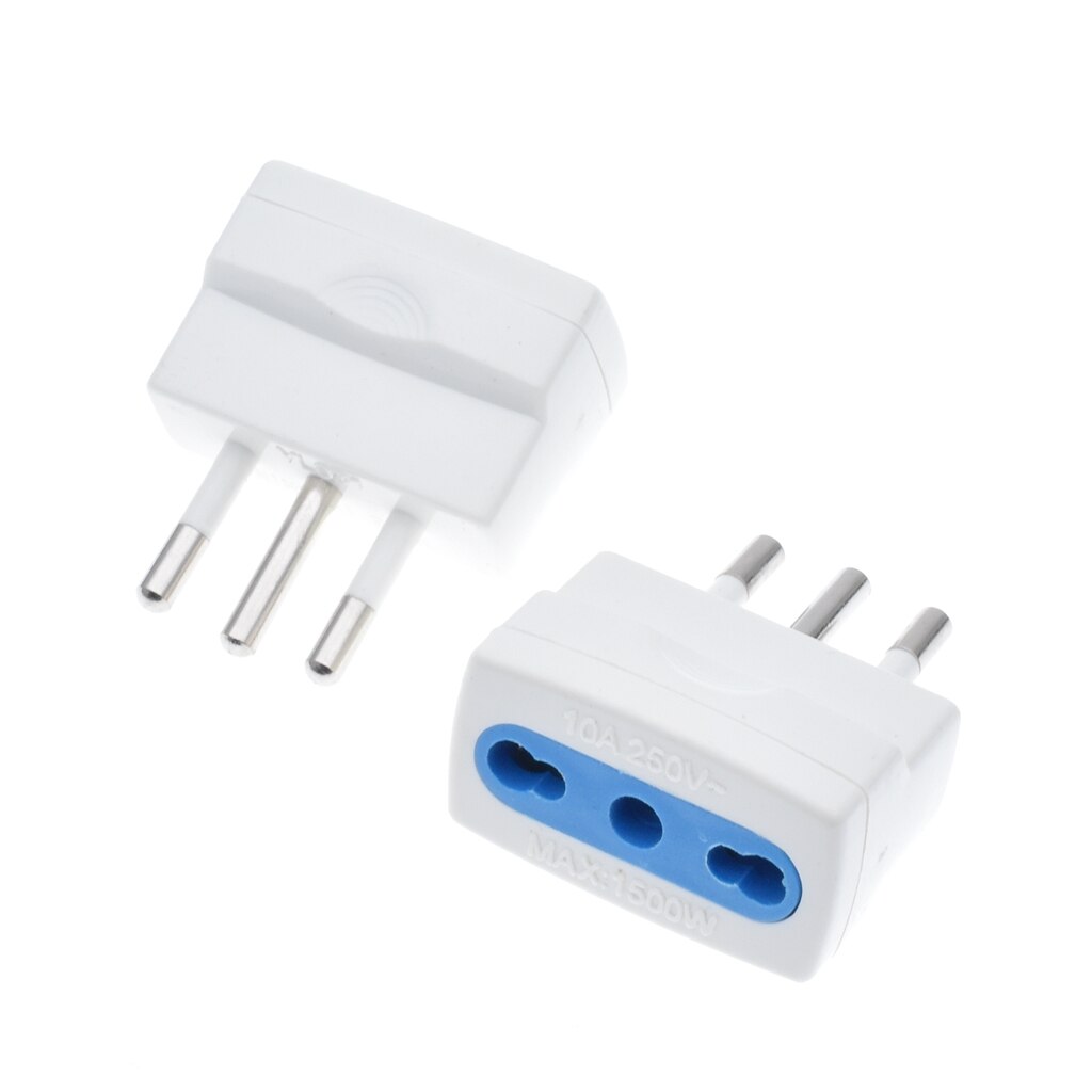 Europese 2 pin EU 4.0mm naar Italië mini travel pl... – Vicedeal