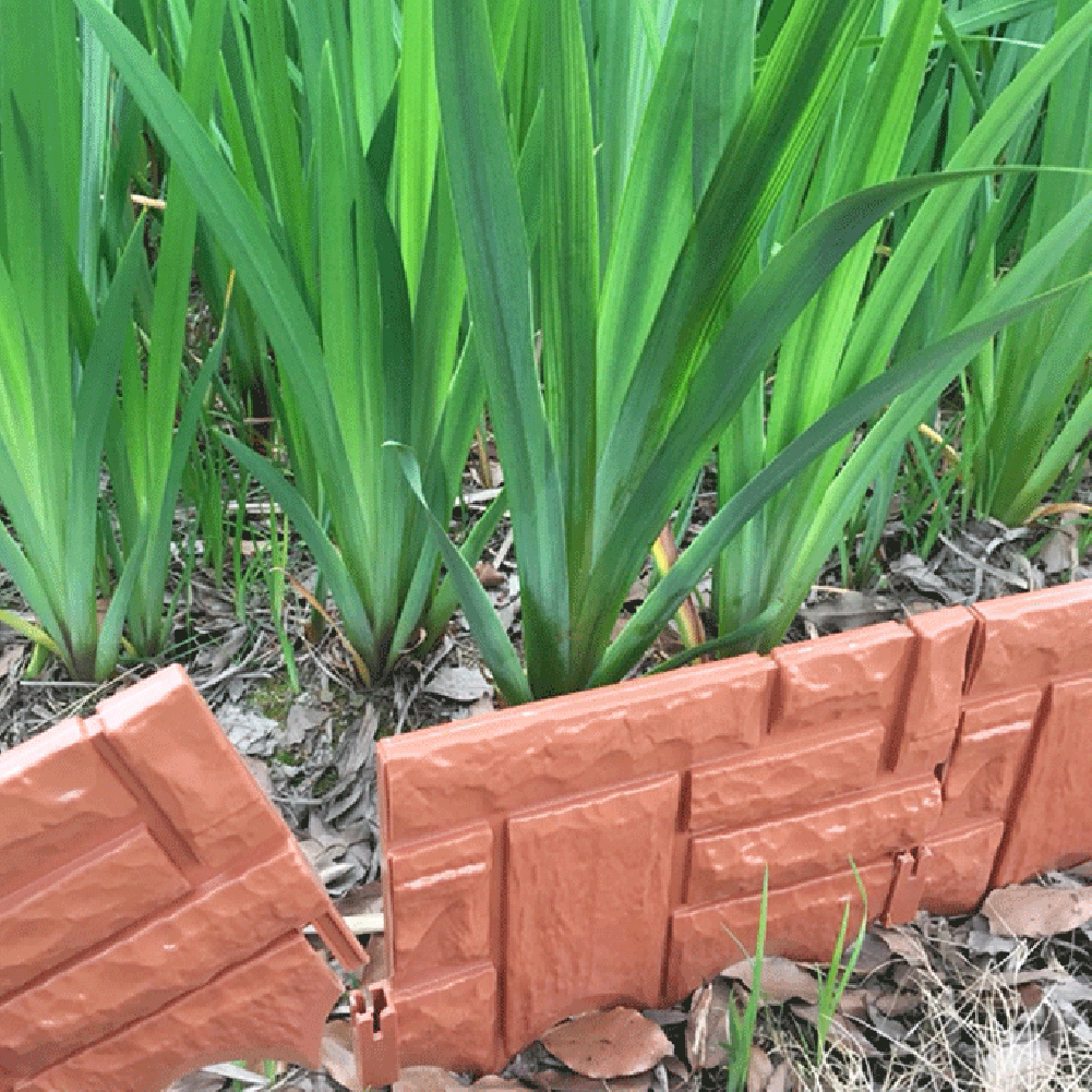 6Pcs Gazon Gras Rand Barrière Tuin Yard Plant Bloe... – Grandado