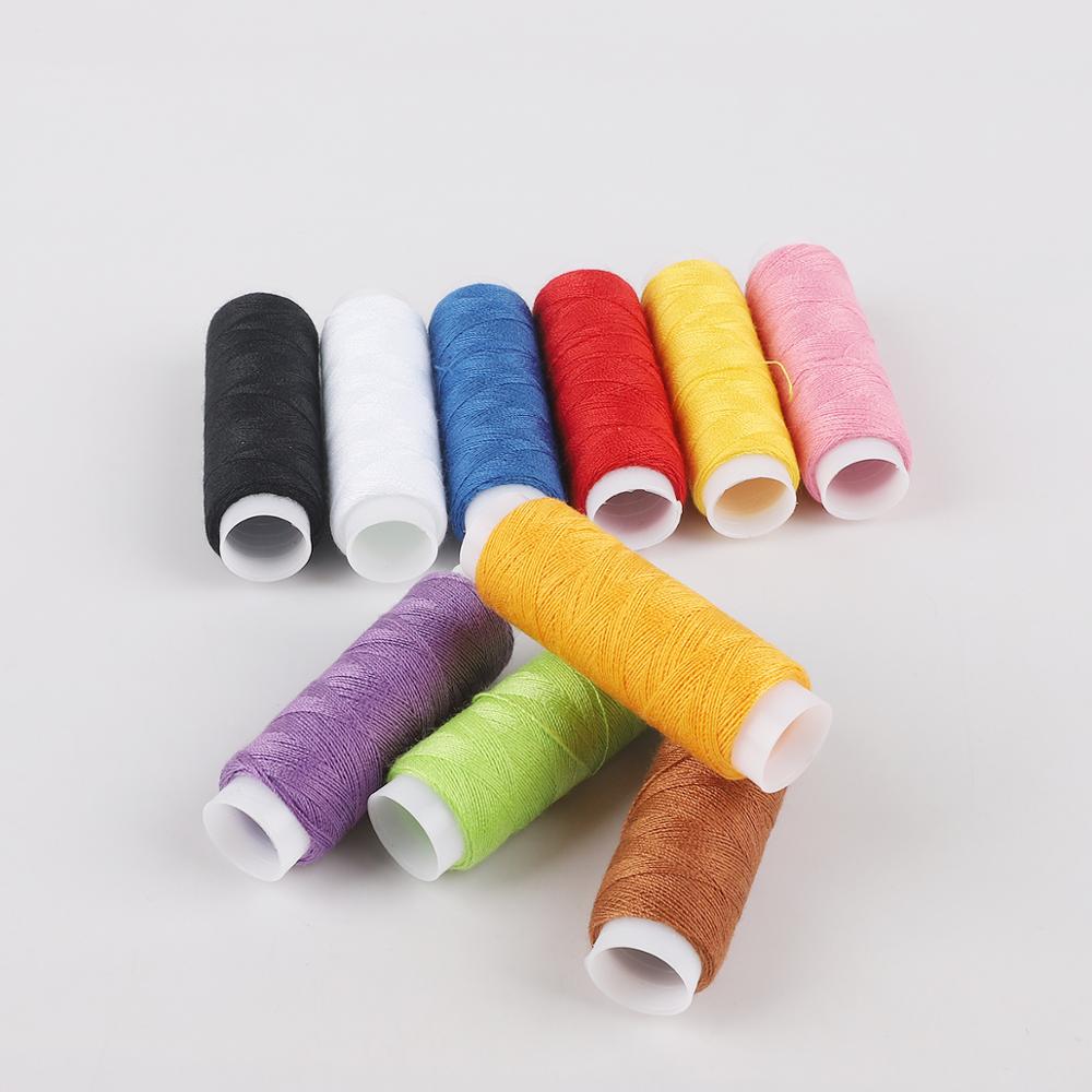 Polyester Sewing Threads 10 Colors 160 Yards Embro... – Grandado