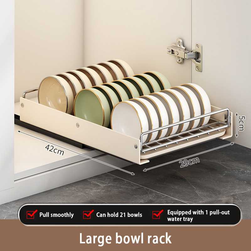 Kitchen Pull Out Dish Racks Multifunctional Cabine... – Grandado
