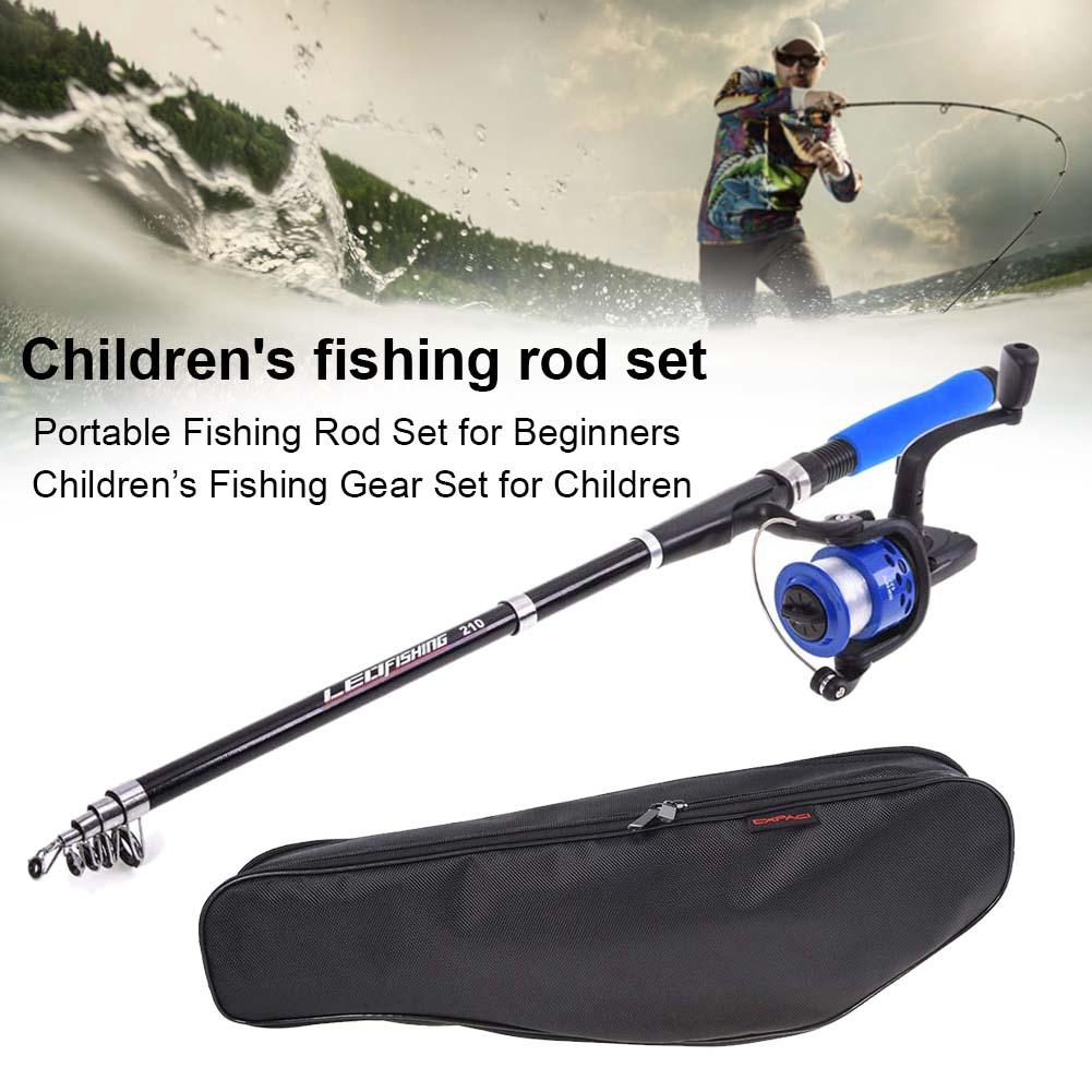 Portable Telescopic Fishing Travel Combo Fishing R... – Grandado