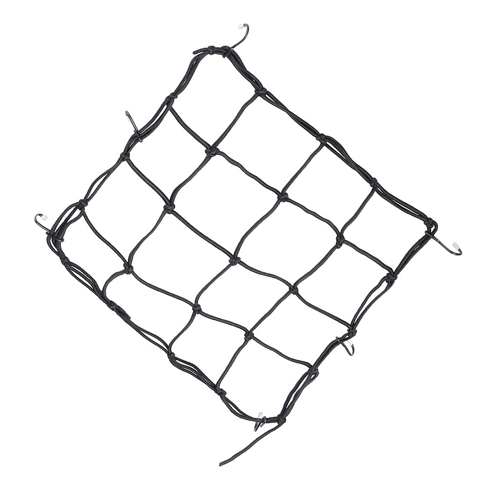 6 Hooks 30*30cm Motorcycle Mesh Net Bag Luggage Ca... – Vicedeal