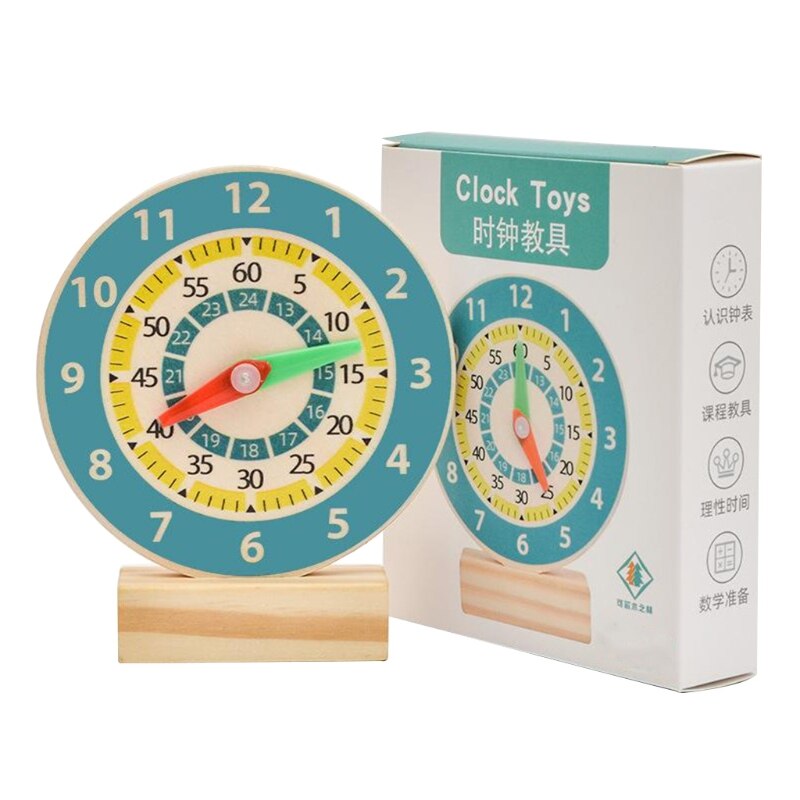 Kids Planning Time Clock Math Training Supplies Re... – Grandado