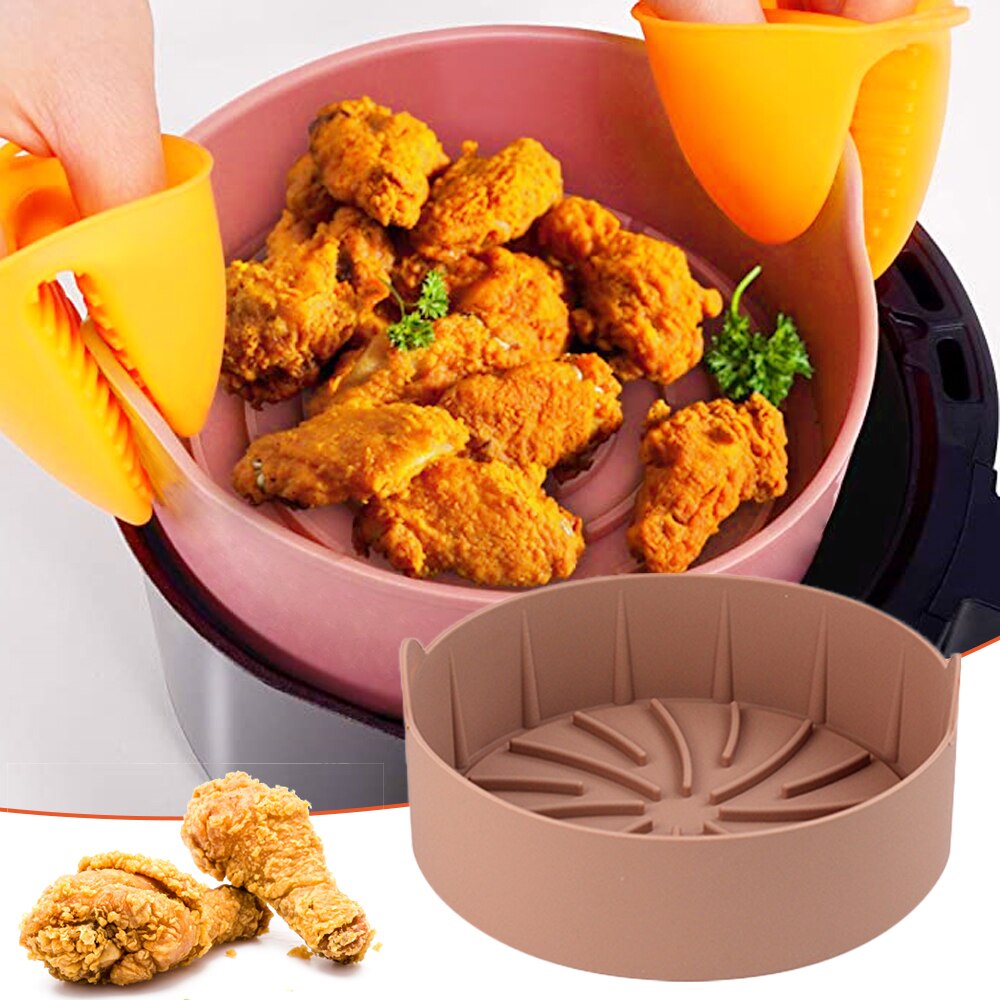 Air Fryer Silicone Pot Multifunctional Air Fryers ... – Vicedeal