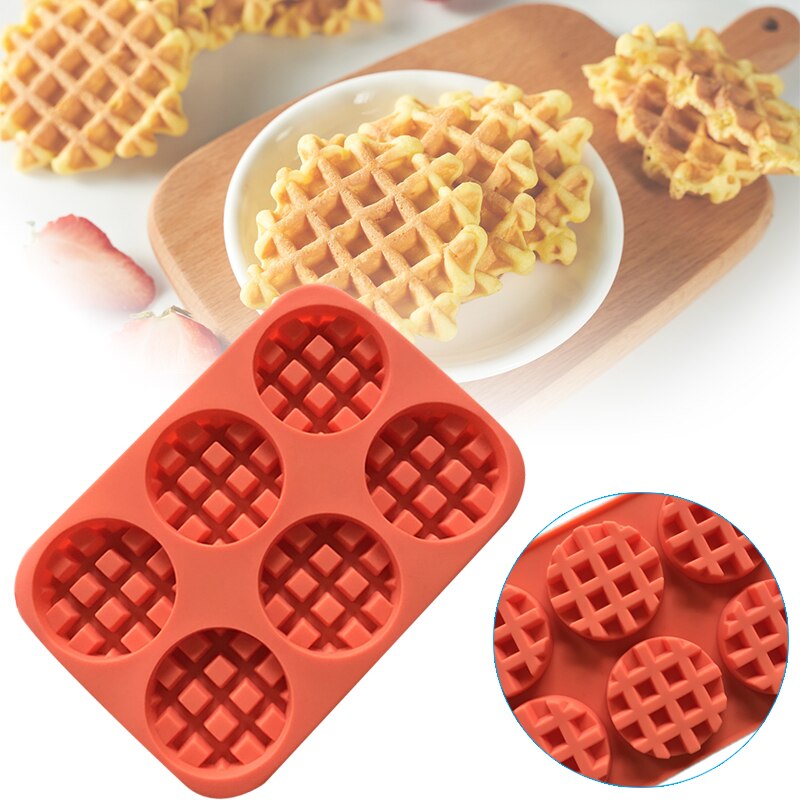 Cake Mold Round Silicone Waffle Mold Tool Kitchen ... – Grandado