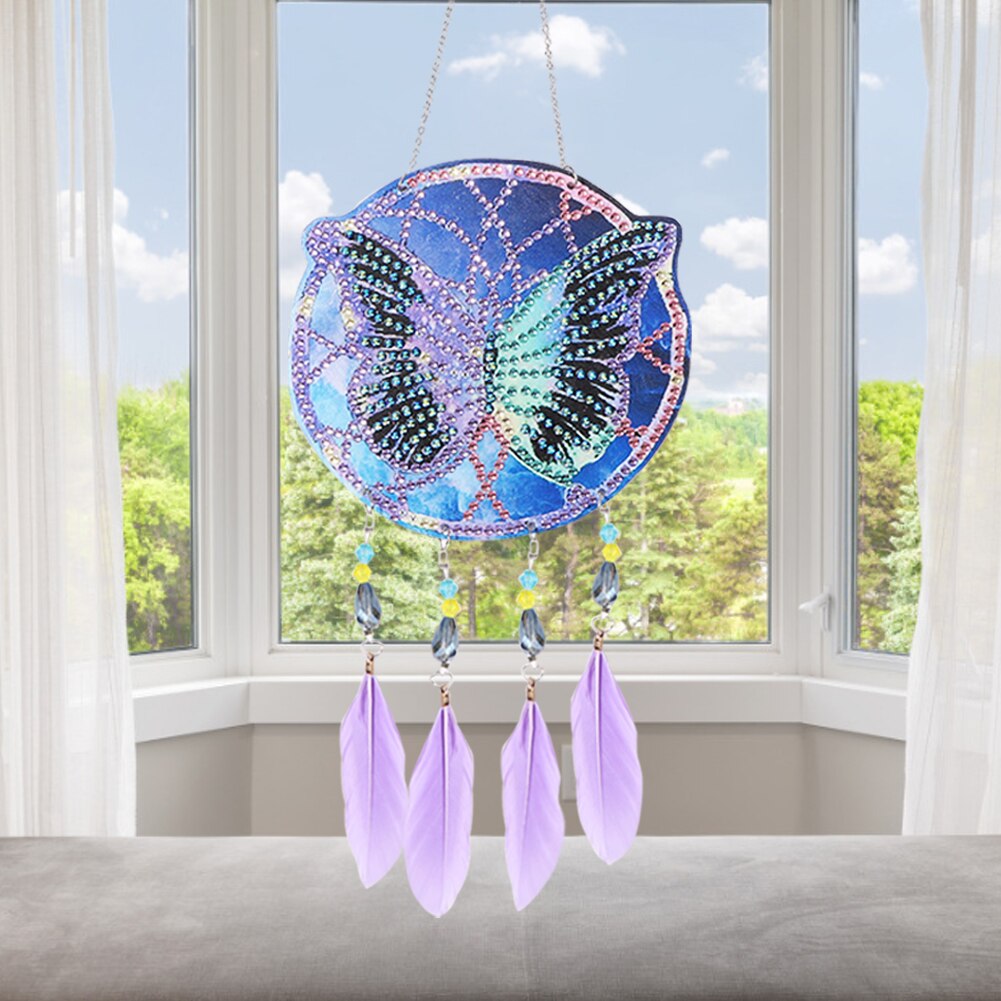 5D DIY Diamond Painting Dream Catcher Wind Chimes ... – Grandado
