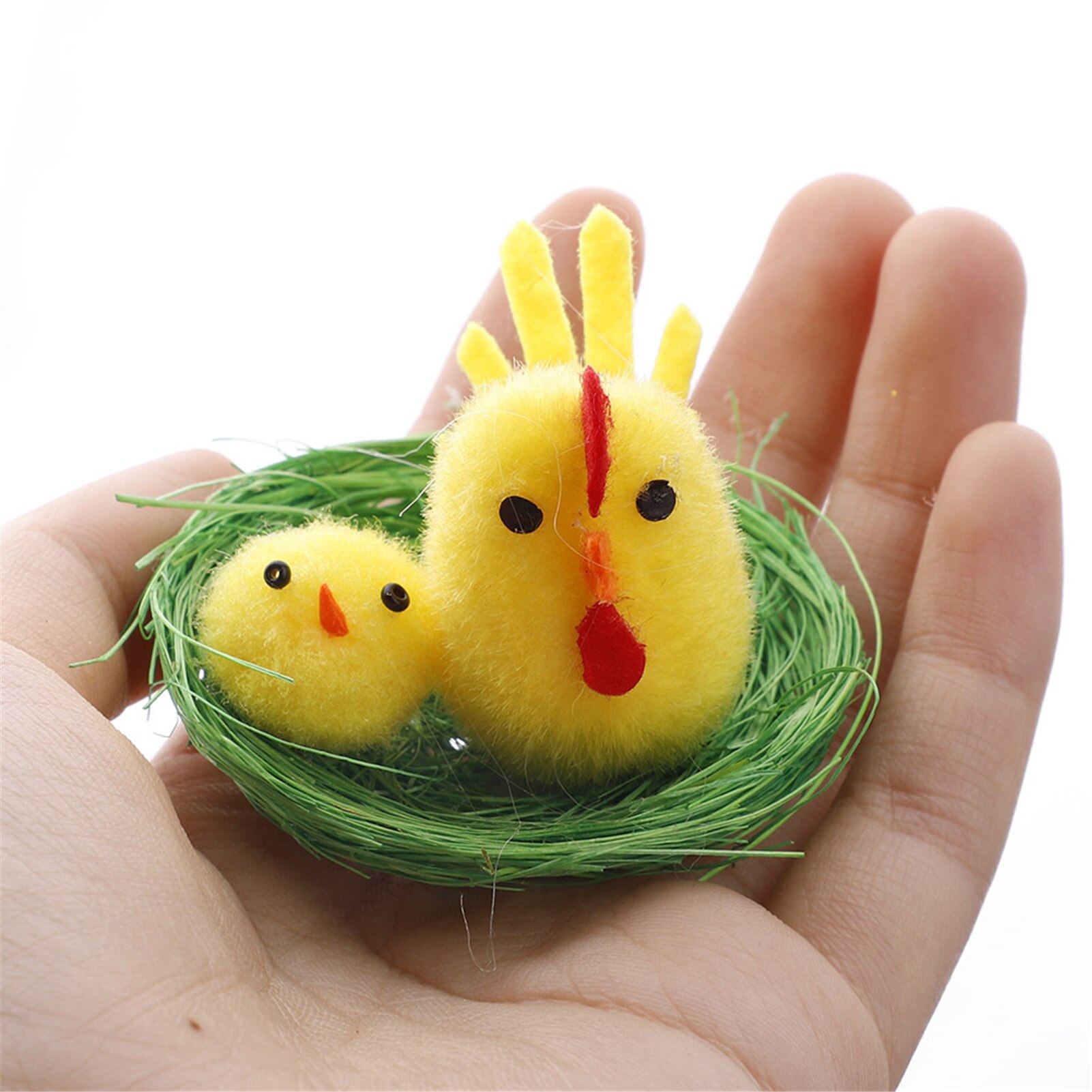 12/36PCS Easter Yellow Chick Decorative Mini Anima... – Grandado