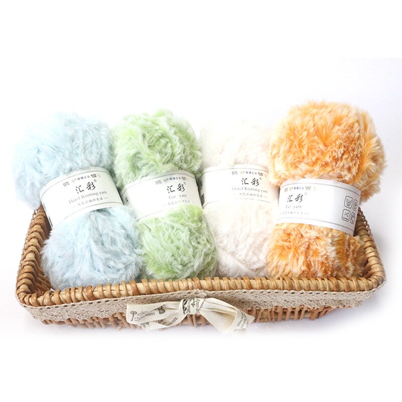 Outai Park of 5 Wool Fur-like Thread Diy Wool Ball... – Grandado