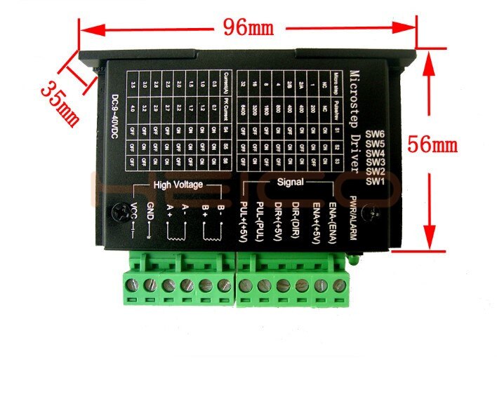 42 57 86 Stepper Motor Driver Tb6600 Controller 32 Grandado