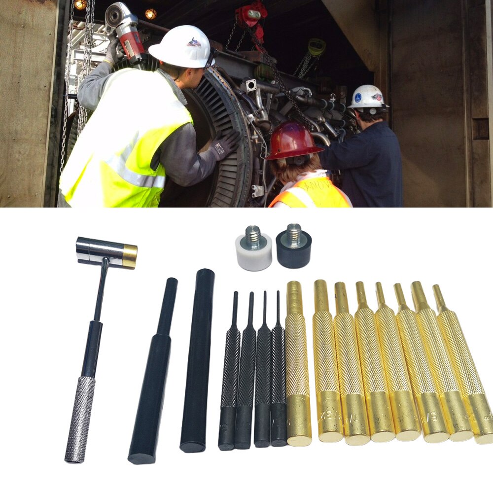 Portable Double-Faced Hammer Punches Brass Steel S... – Vicedeal