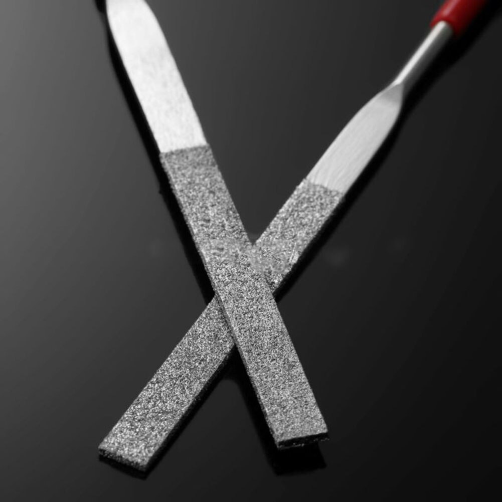 2pcs 140mm Red Plastic Handle Metal Stone Grinding... – Vicedeal