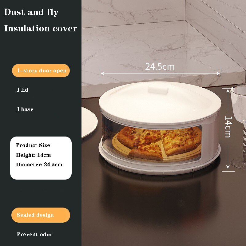 Heat Preservation Dish Rack Storage Transparent Pl... – Grandado