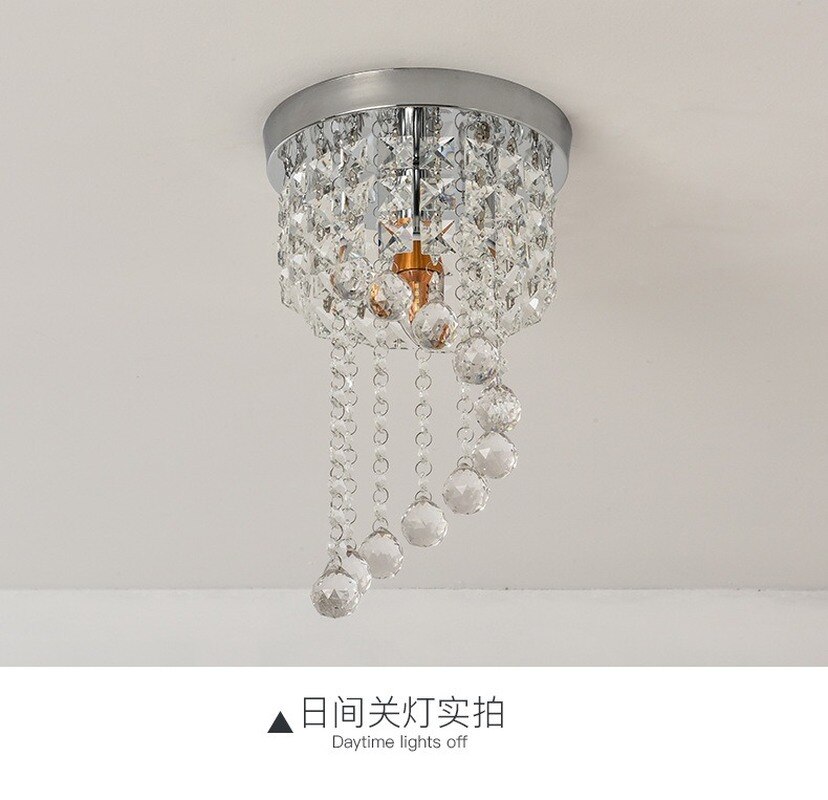 Modern crystal chandelier LED lighting living room... – Grandado
