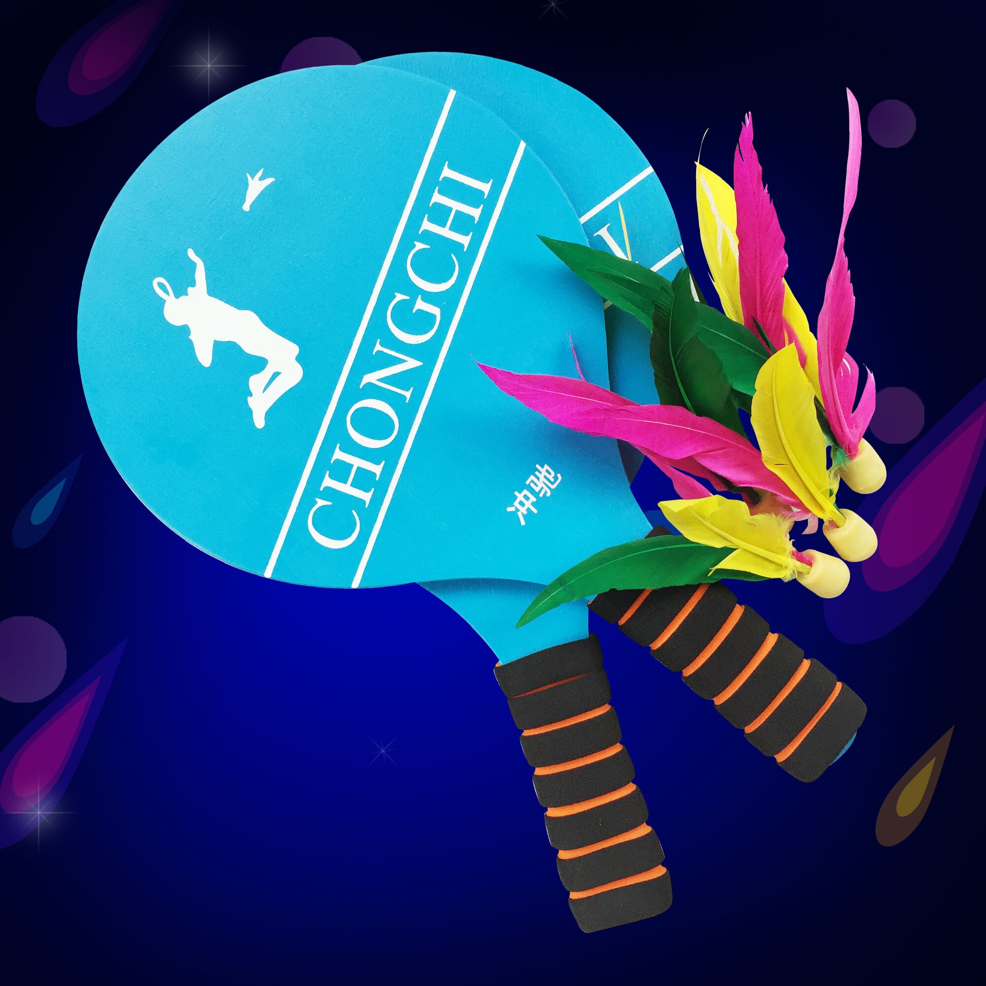 Thickened Cricket Bat Set Thick wood Beach Camping... – Grandado