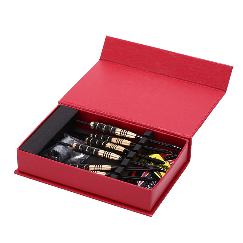6pcs 24g Brass Black Nickel Hard Tip Dart Set With... – Grandado