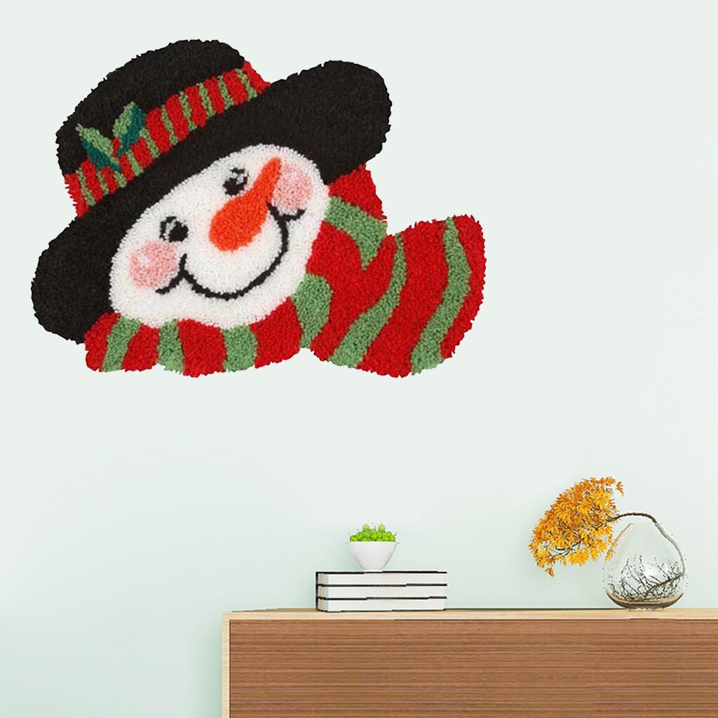 Kind beginner sneeuwpop haakset tapijt maken voorb... – Vicedeal