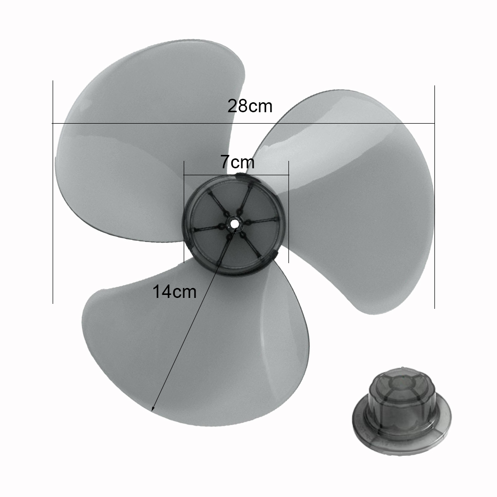 Fan Blade 12 Noiseless Plastic Fan Blade for Stand... – Grandado