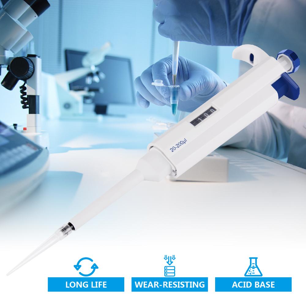 FOURE'S Scientific 20-200ul Lab Digital Pipette Si... – Grandado