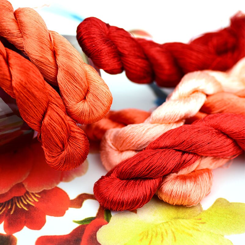 1pcs/400m silk embroidery thread / 100% silk threa... – Vicedeal