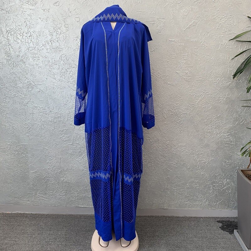 Ramadan Eid Mubarak Abaya Dubai Femme Turkish Luxu... – Vicedeal