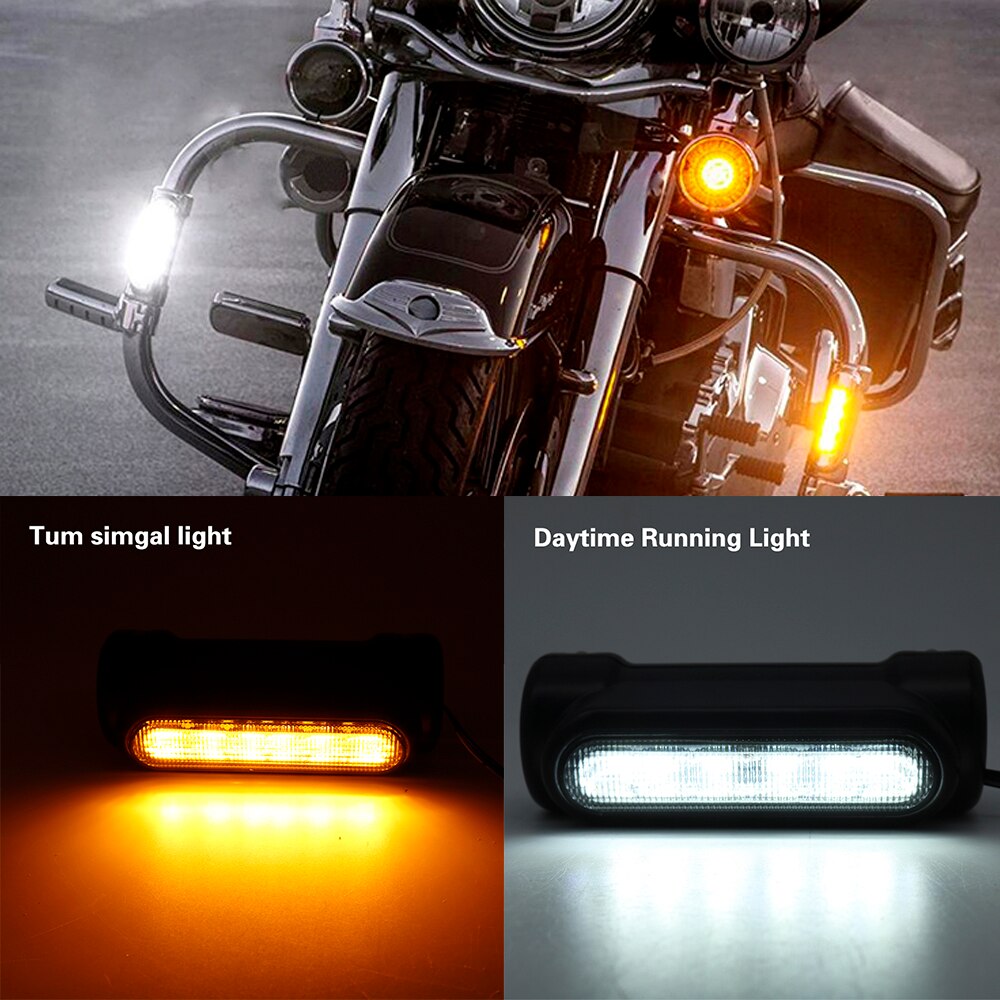 Motorcycle Highway Crash Bar Light Switchback Driv... – Grandado