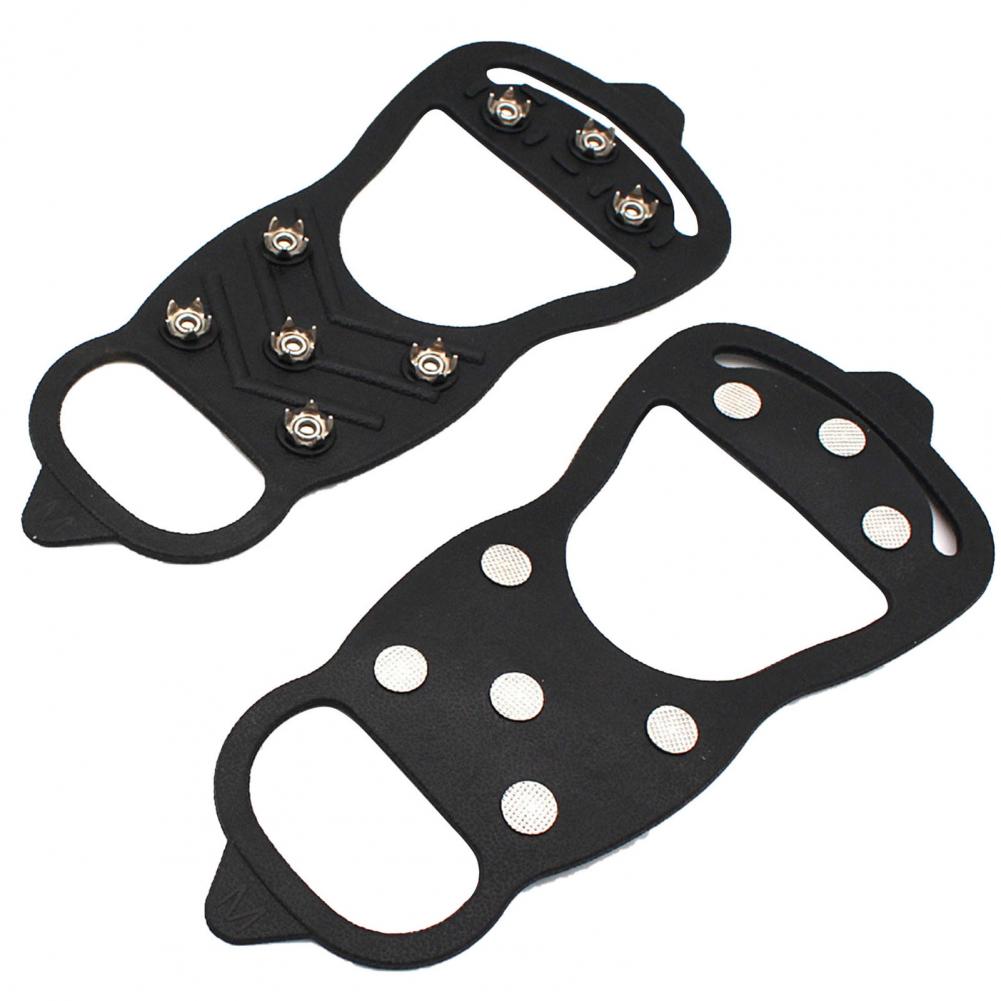 1 Pair 8 Studs Anti-Slip Snow Ice Climbing Winter ... – Grandado