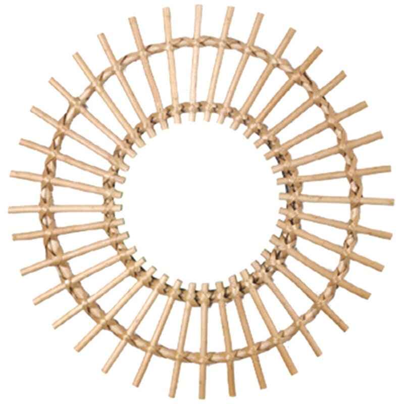 Rotan Innovatieve Art Decoratie Ronde Make-Up Spie... – Vicedeal