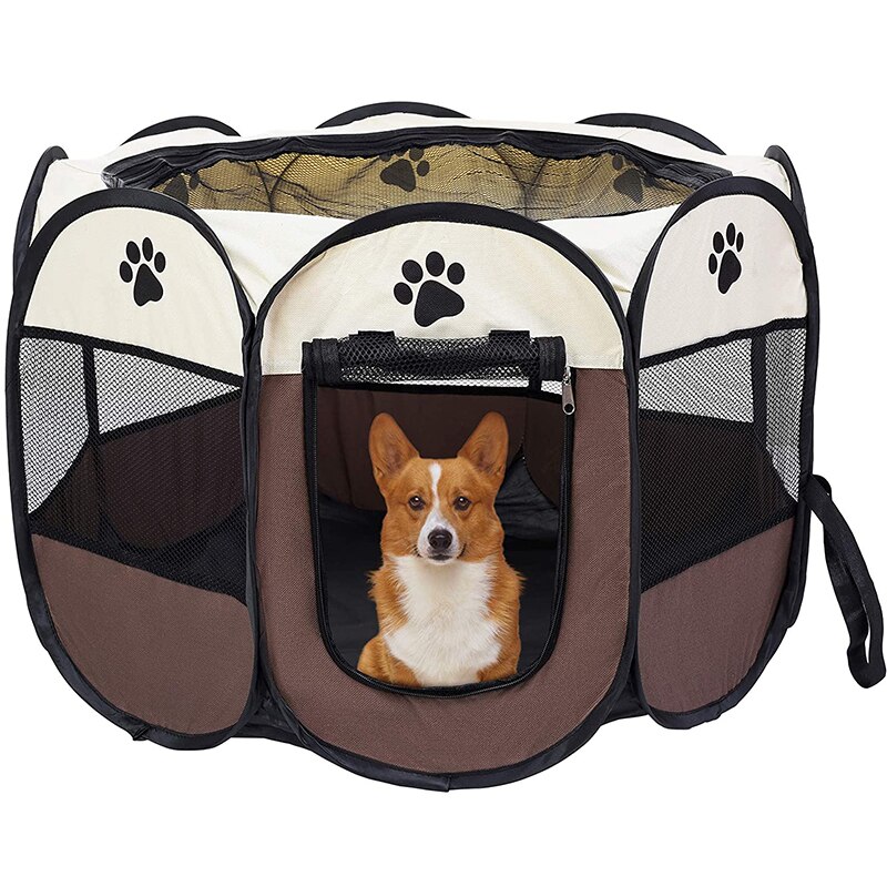 Portable Pet Dogs Tent Large Dog House Outdoor Fol... – Vicedeal