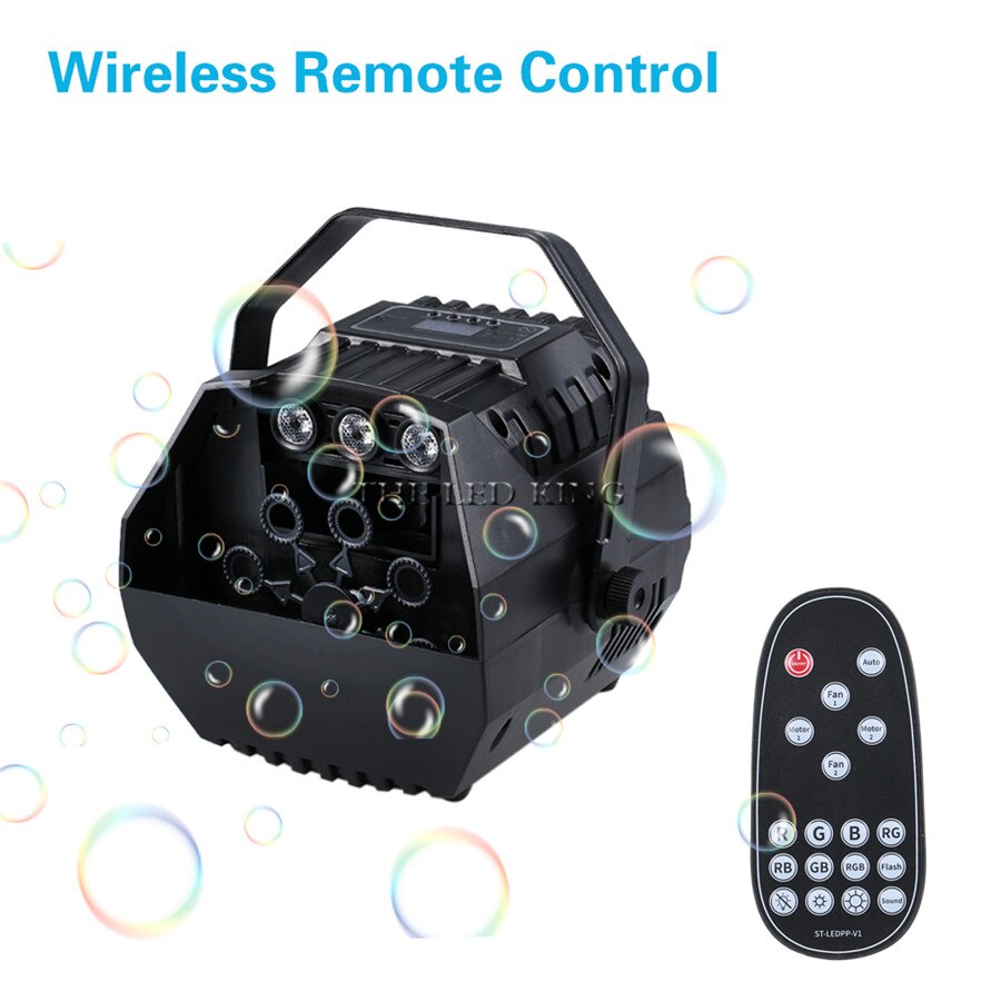 LED RGB 60W bubble machine Automatic Bubble Machin... – Vicedeal
