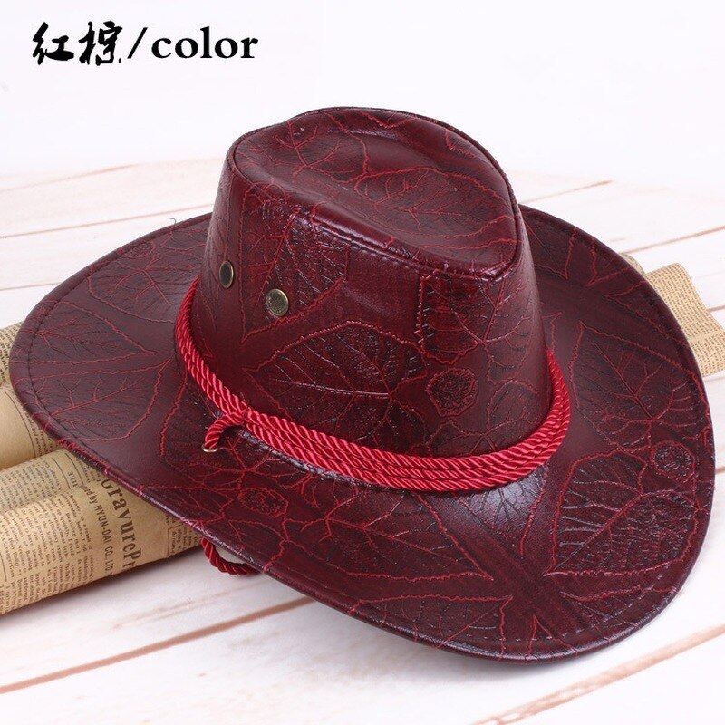 Western Cowboy Hat Rider Hat Outdoor Sun Hat Men a... – Vicedeal