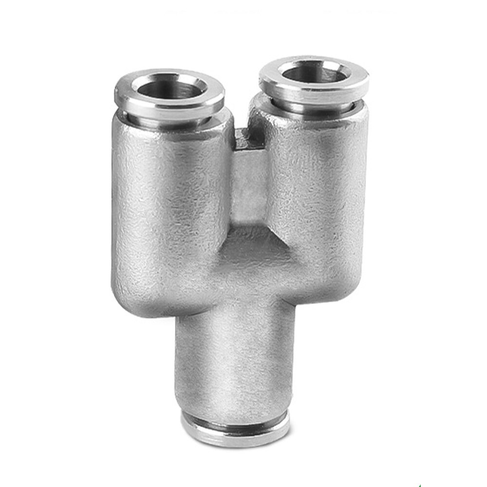 Y-type pneumatic joint three-way stainless steel j... – Vicedeal