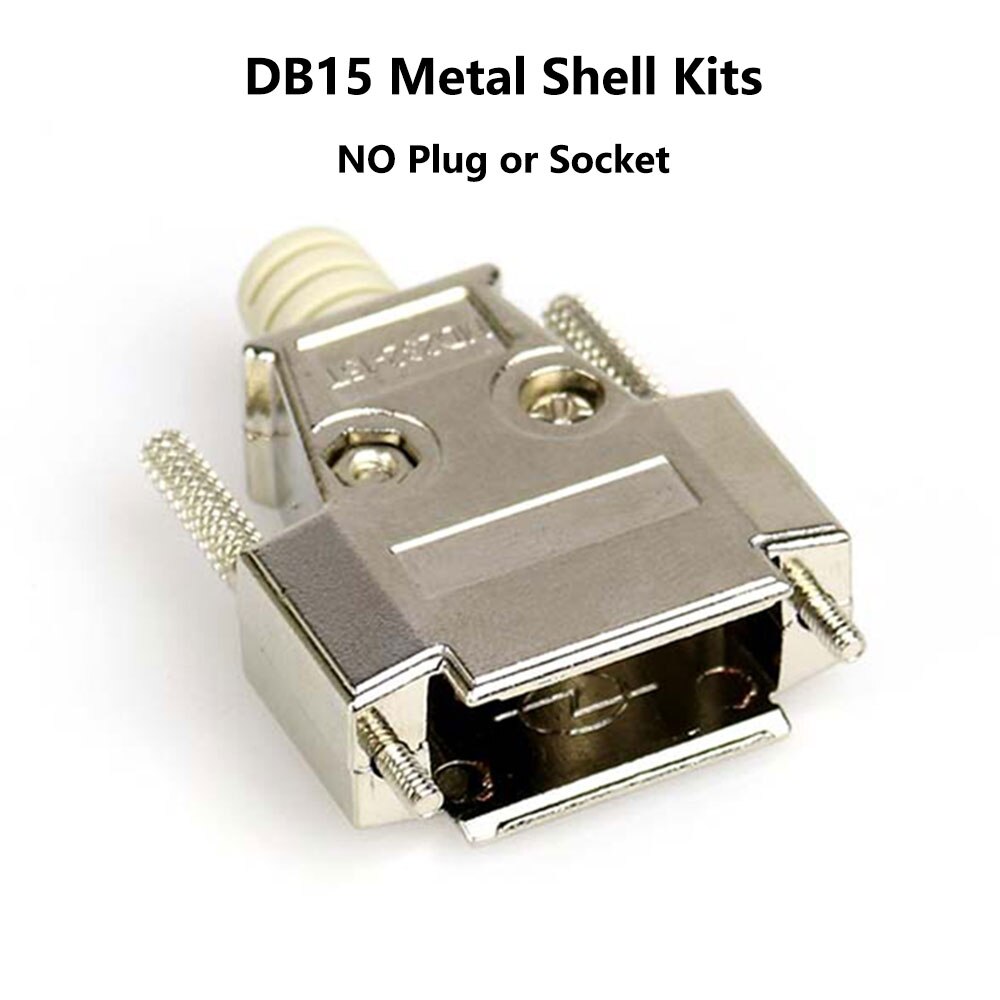 DB15 Mannelijke Plug/Vrouwelijke Socket Metalen Sh... – Vicedeal
