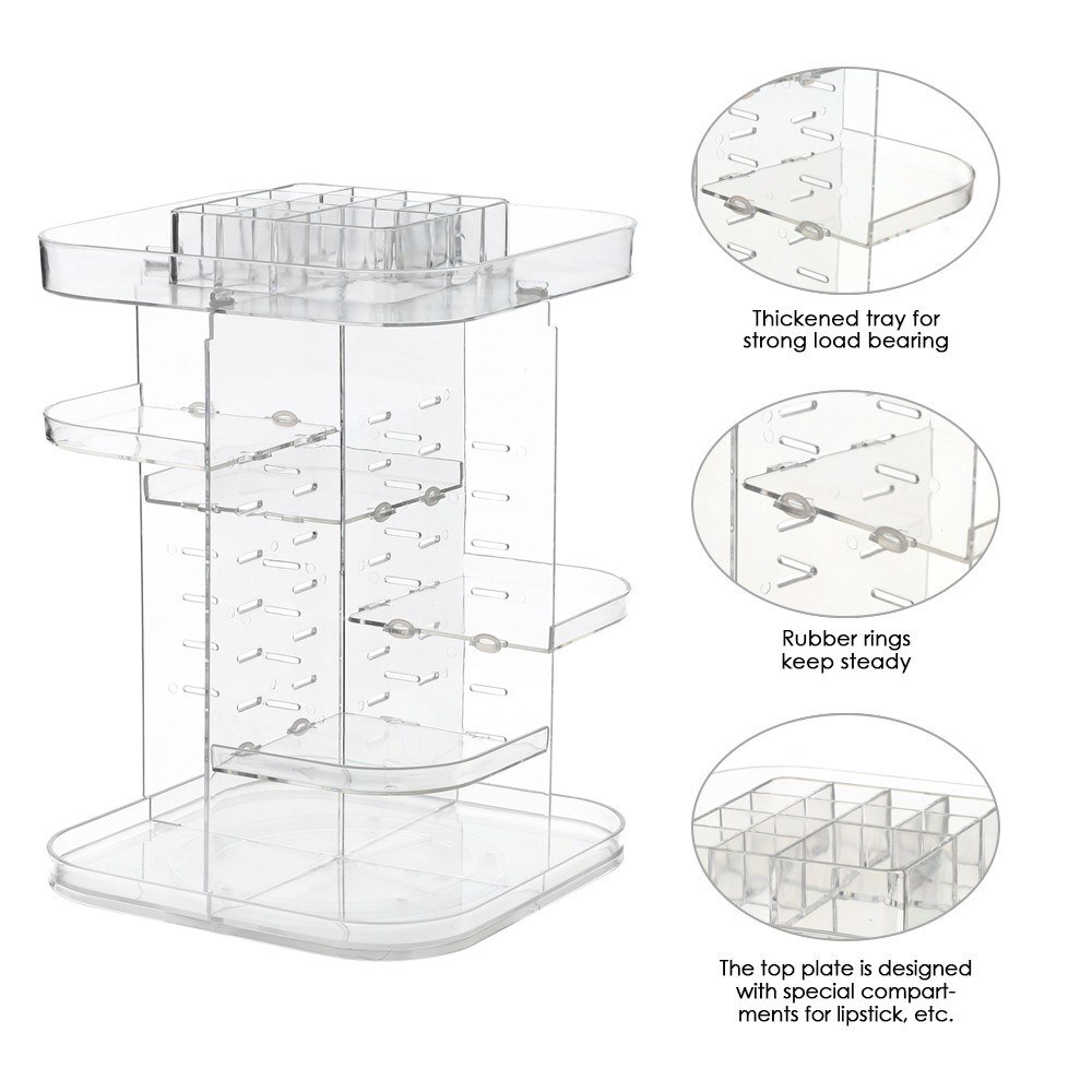 360 Degree Rotation Multi-Functional Cosmetic Disp... – Vicedeal