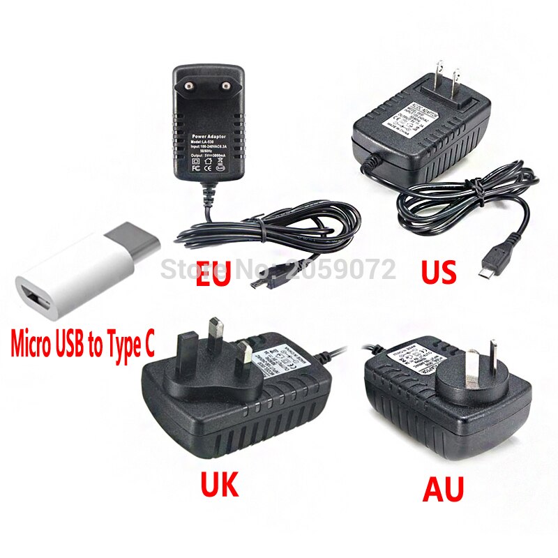 Raspberry pi 4B 3B + power micro usb converteren t... – Vicedeal