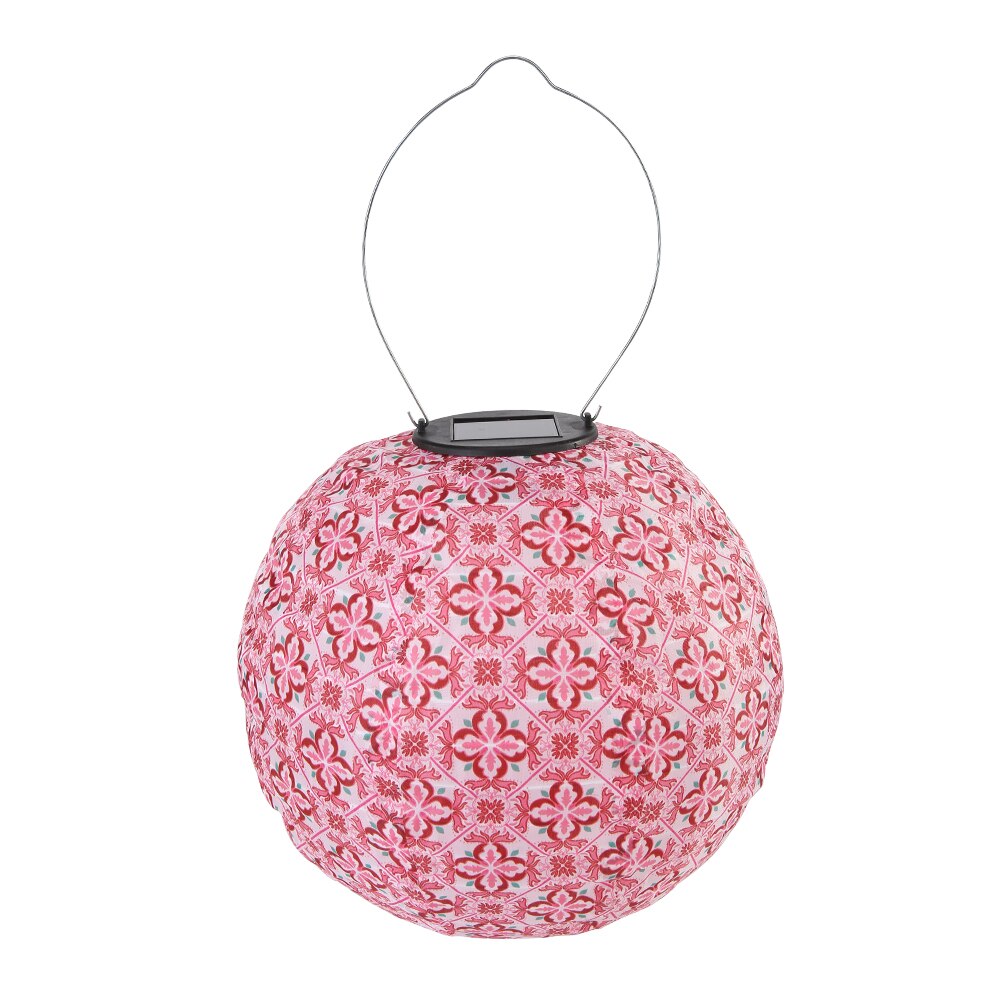 10 inch Solar Light LED Hanging Ball Lantern Paint... – Grandado