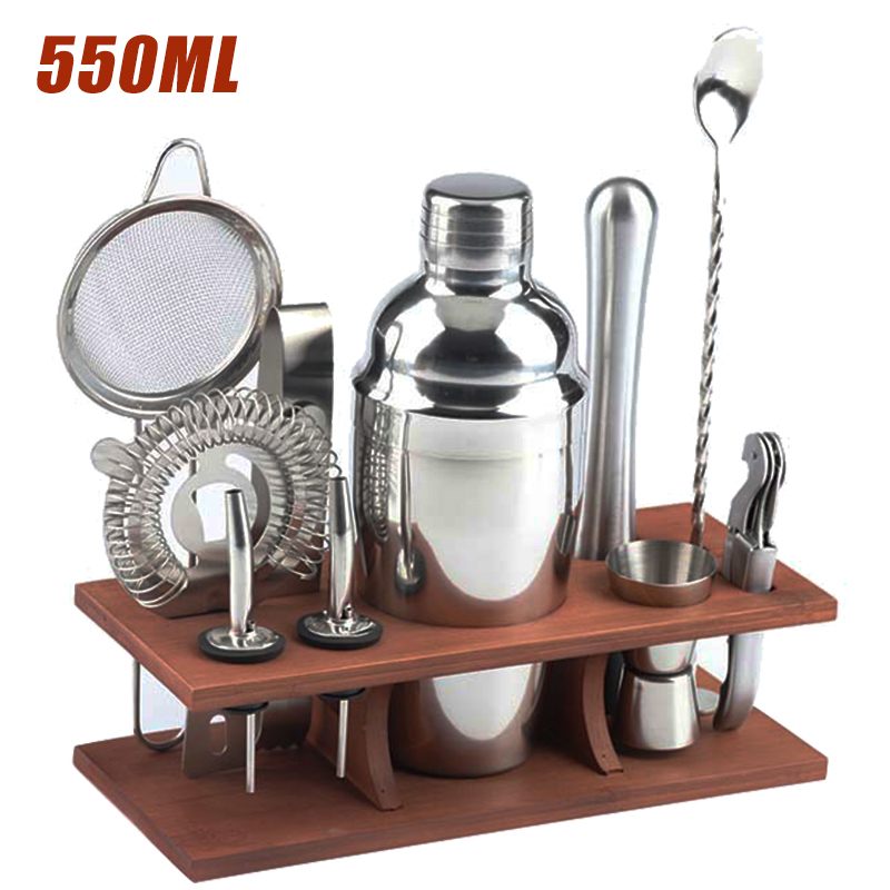 11pcs/set Wine Recipe Mixer Shaker Bartender Barwa... – Vicedeal