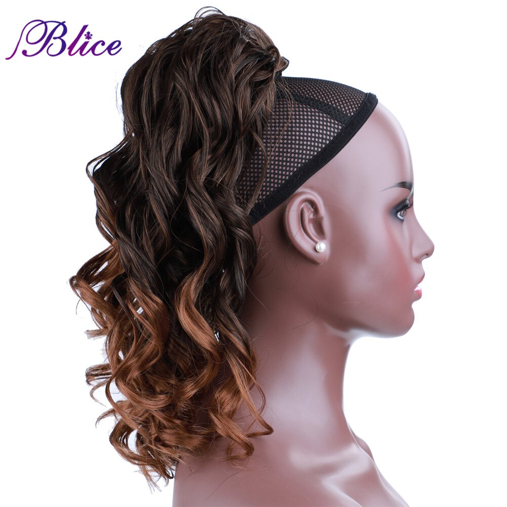 Blice Synthetic Hair 16-20 Inch Bouncy Curly Ponyt... – Vicedeal
