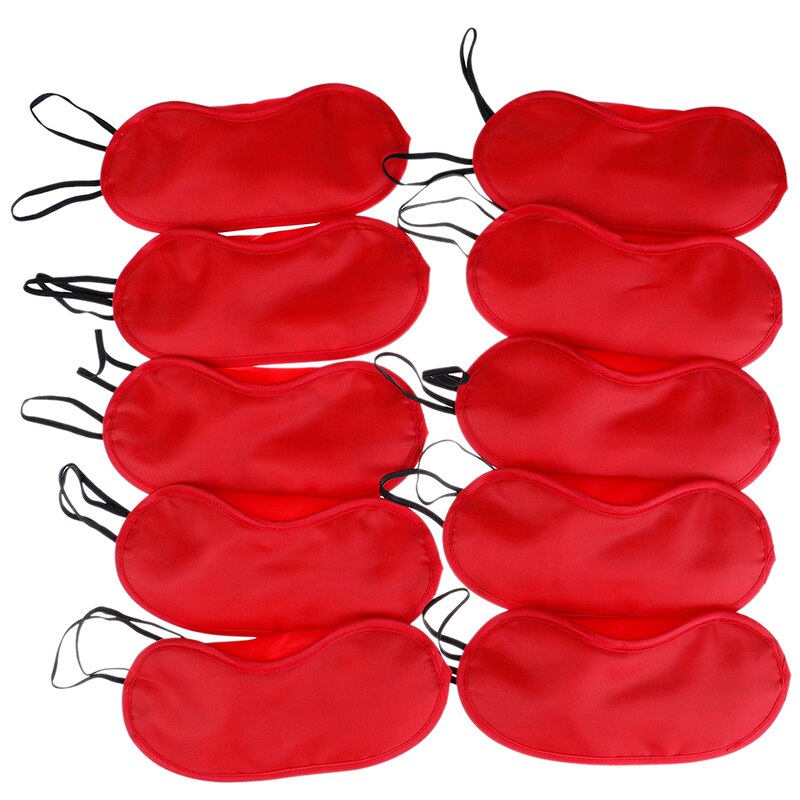10pcs Soft Portable Eye Mask Black Fast Sleeping E... – Vicedeal