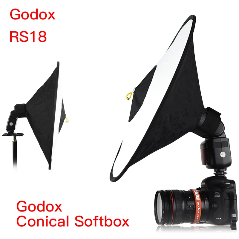 Godox RS18 Portable Foldable Conical Softbox Soft ... – Grandado