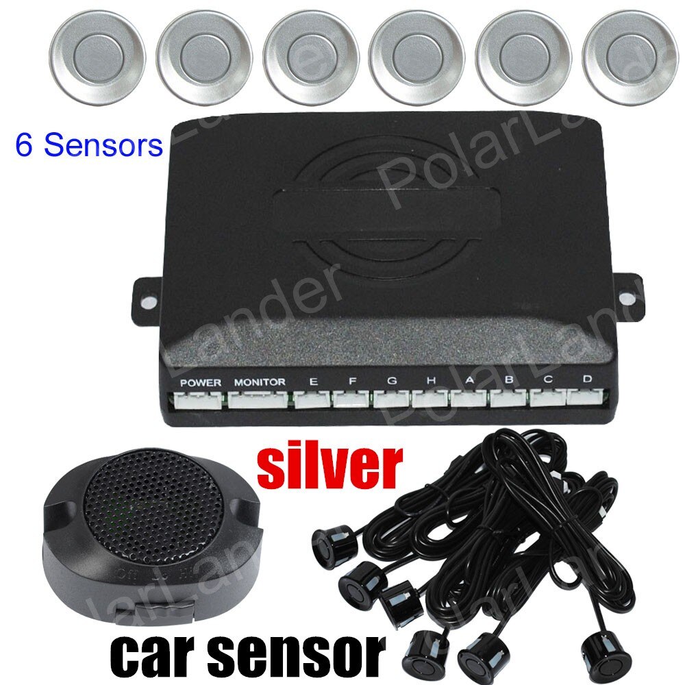 2 for front 4 for back Car Parking Sensor 6 Sensor... – Grandado