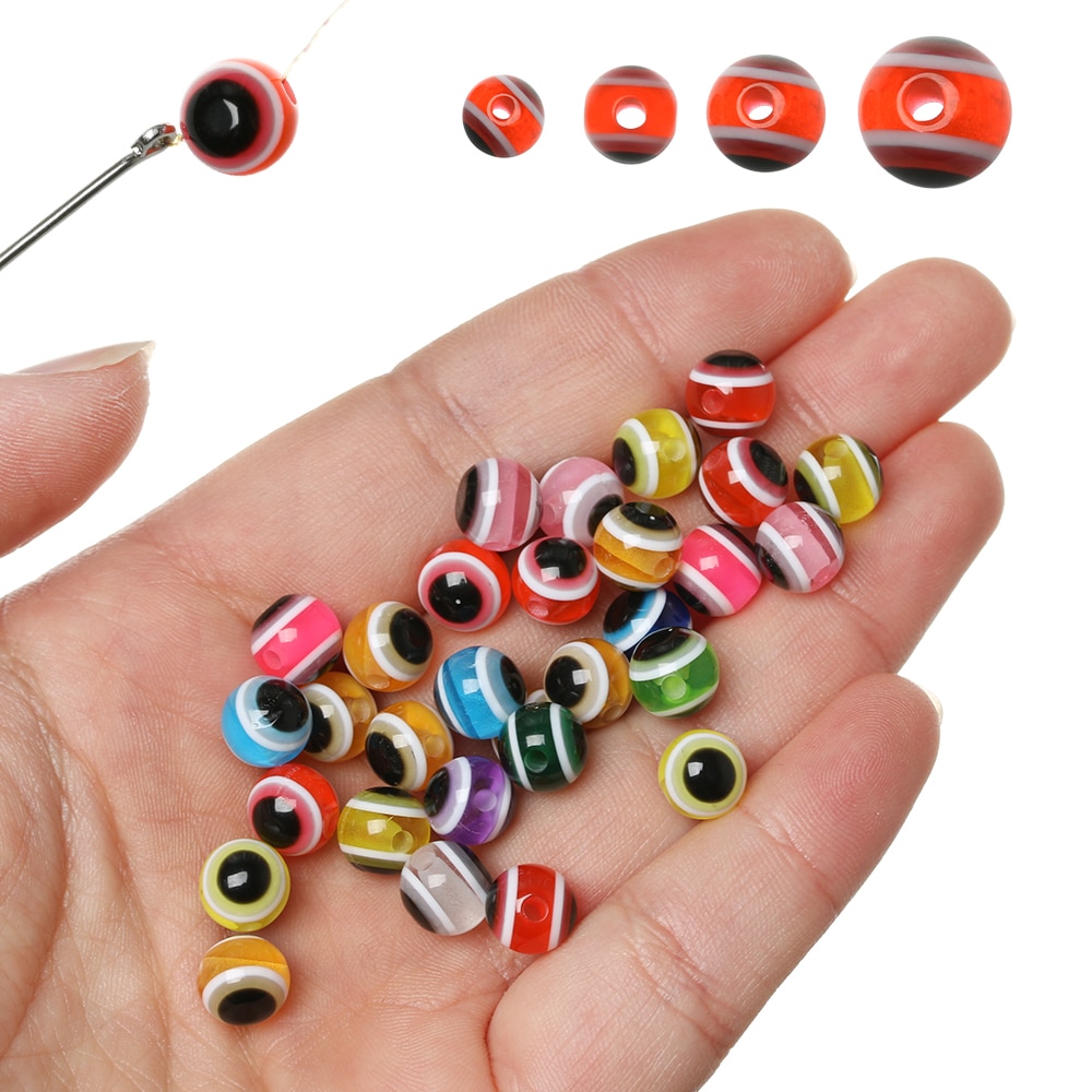 Juego de 25 unidades de abalorios DIY de 4mm, 5mm,... – Grandado
