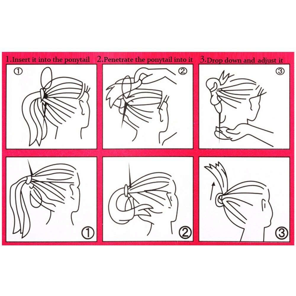 2 Pcs Topsy Tail Haar Styler Haar Stijl Haar Twist... – Vicedeal