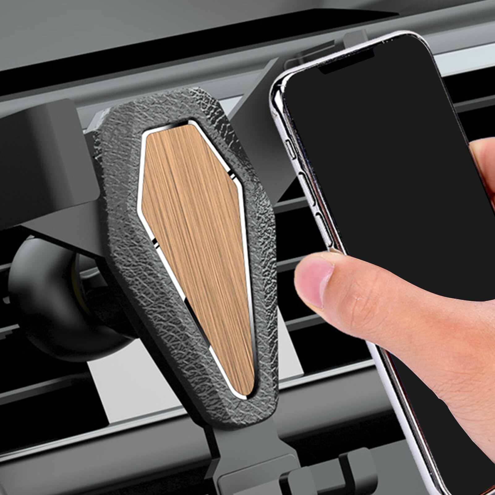 Auto Mobiele Telefoon Houder Driehoek Vaste 360-Gr... – Grandado
