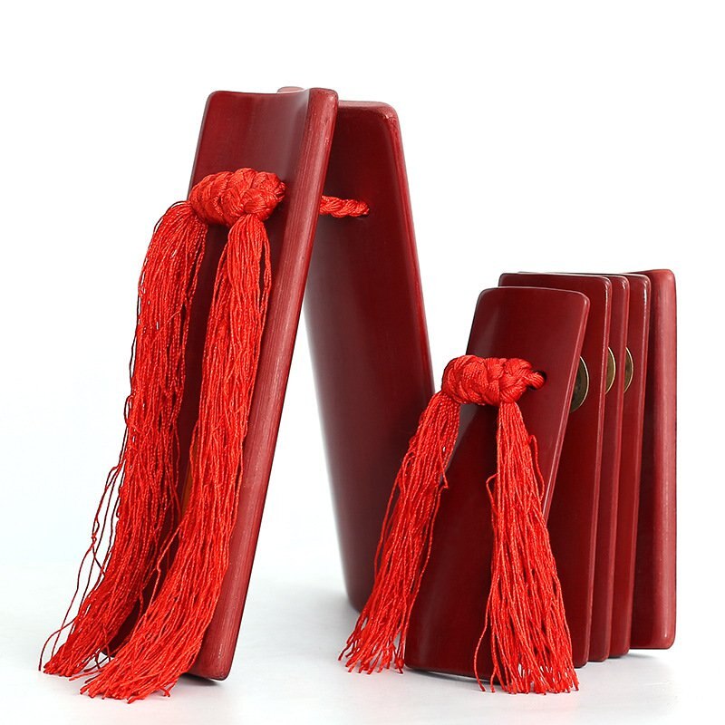 Black Bamboo Castanets Traditional Chinese Style W... – Grandado