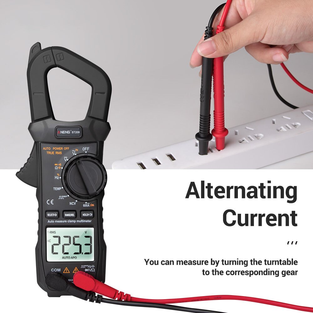 ST209 Digital Multimeter Clamp Meter 6000 counts T... – Vicedeal
